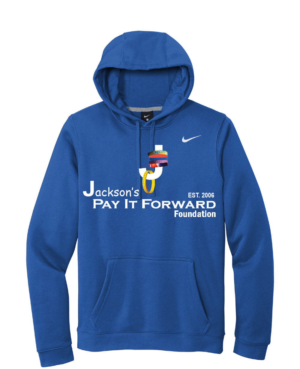 Nike Club Fleece Pullover Hoodie Royal